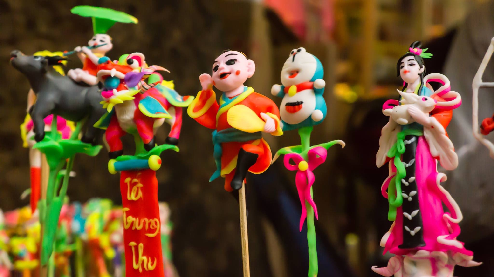 Có một ngôi làng 'độc nhất' nghề nặn tò he