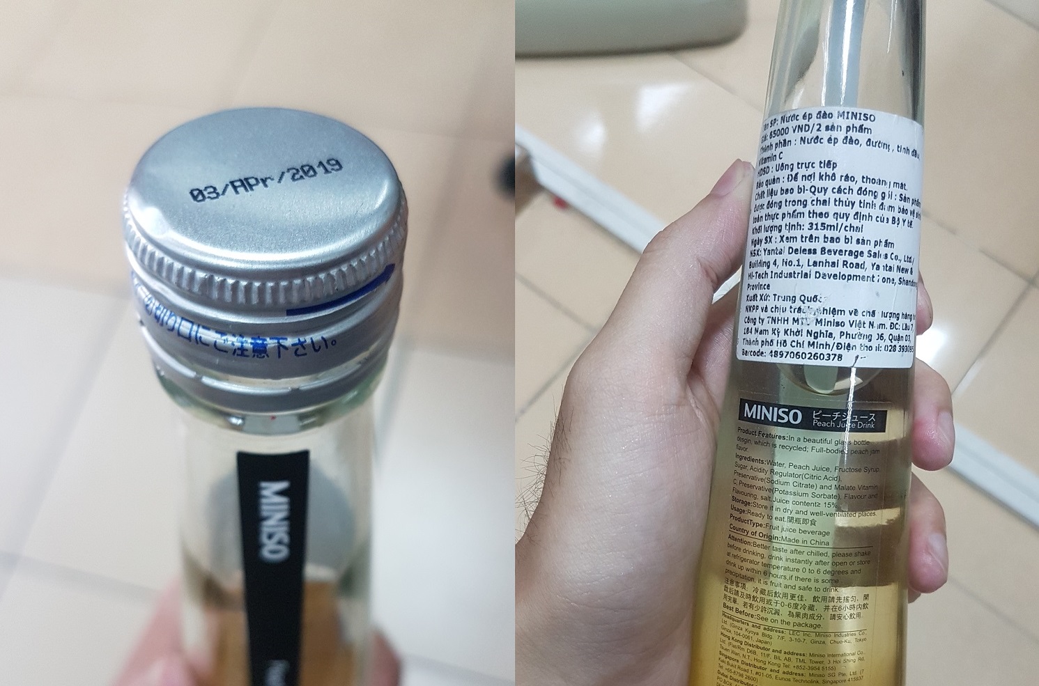 Miniso có dấu hiệu vi phạm nhiều quy định ghi nhãn hàng hóa