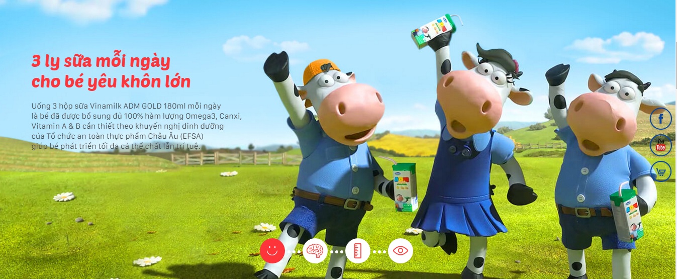 Vinamilk ADM GOLD mới - Mắt sáng dáng cao, trau dồi trí nhớ