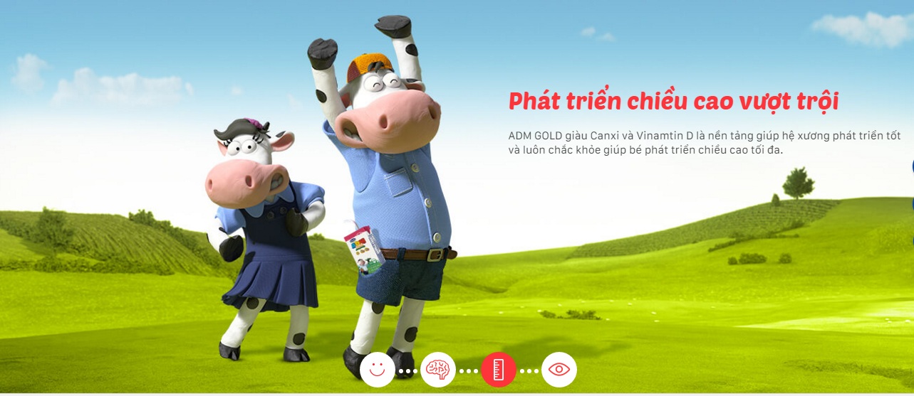 Vinamilk ADM GOLD mới - Mắt sáng dáng cao, trau dồi trí nhớ