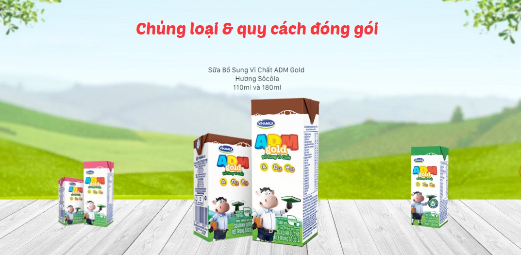 Vinamilk ADM GOLD mới - Mắt sáng dáng cao, trau dồi trí nhớ