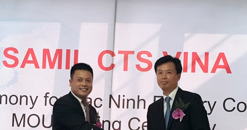 Ký kết MoU giữa Samil CTS Vina và Incentech