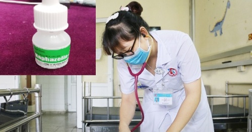 Sử dụng quá liều thuốc nhỏ mũi Naphazolin khiến 2 bệnh nhi nguy kịch