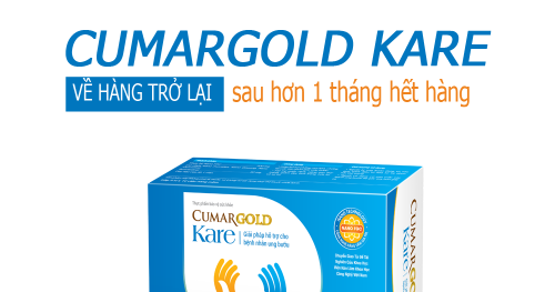 Thực phẩm bảo vệ sức khỏe Cumar Gold Kare vi phạm quy định quảng cáo