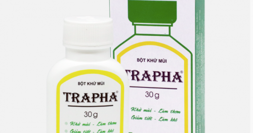 Thu hồi lô bột khử mùi Trapha do Công ty cổ phần dược và vật tư y tế ...