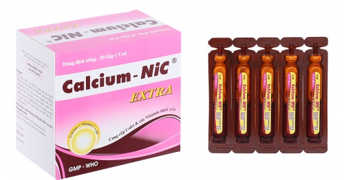 Kon Tum: Thu hồi dung dịch uống Calcium-Nic extra do vi phạm chất lượng ...