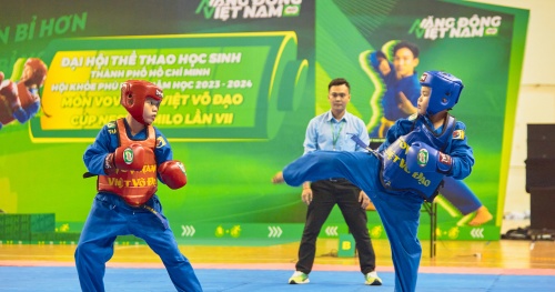 Gần 1.500 vận động viên tham gia tranh tài Môn Vovinam Việt Võ đạo Cúp ...