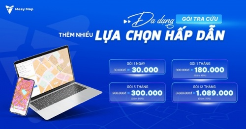 Meey Map tặng ưu đãi siêu hấp dẫn cho người dùng mới