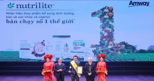 Amway Việt Nam lần thứ 12 nhận giải thưởng “Sản phẩm Vàng vì sức khỏe cộng đồng”