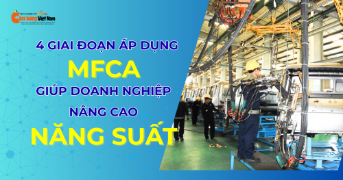 Infographic: 4 giai đoạn áp dụng công cụ MFCA giúp doanh nghiệp nâng cao năng suất